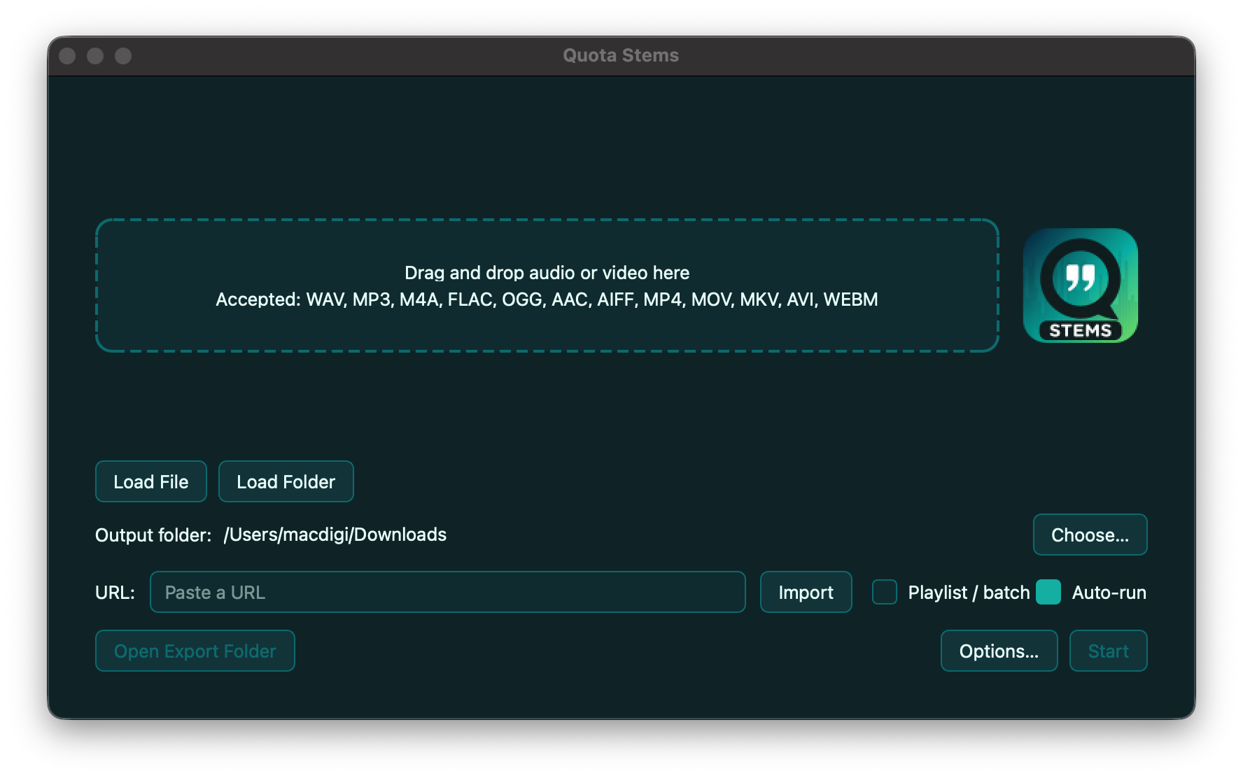 Quota Stems — Free Stem Separation for Mac & Windows